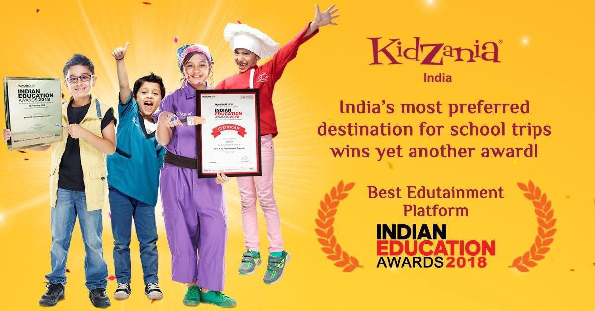 KidZania India Receives Multiple Awards for their Outstanding Performance | KidZania Journal